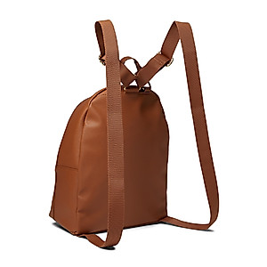 Tommy Hilfiger Kendall II Medium Dome Backpack Saffiano PVC Cognac One Size