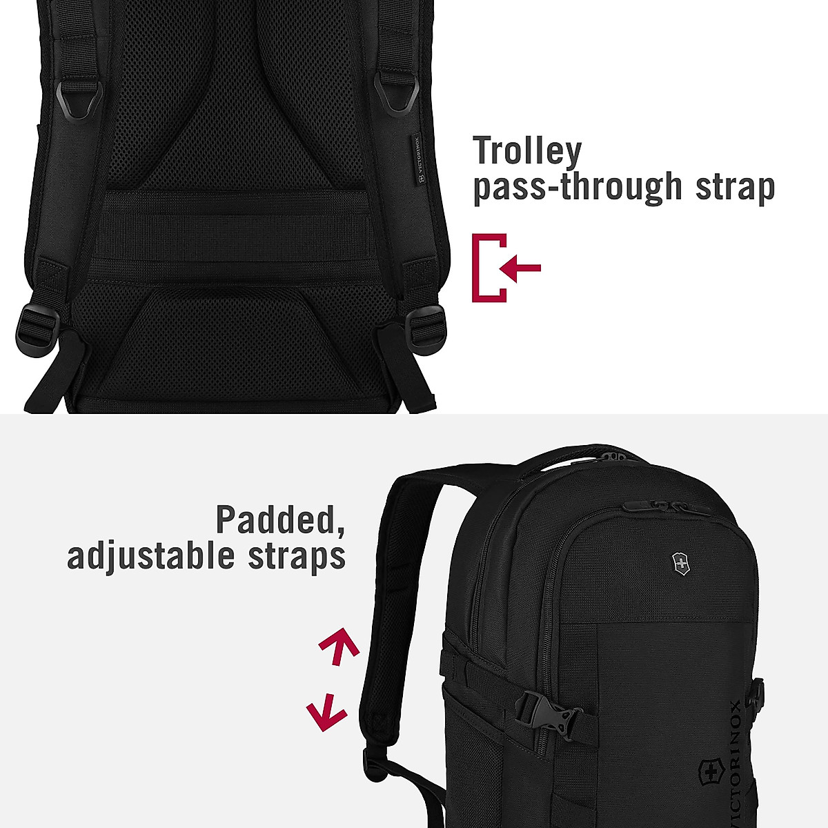 Victorinox VX Sport EVO Compact Backpack in Black