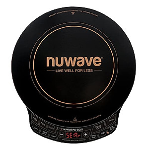 NuWave Precision Induction Cooktop Gold 1500-watt Portable Induction Cooktop & PIC FLEX Precision Induction Cooktop 1300 Watts (PIC Flex)