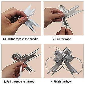 Gift Basket Kit with 1 x Basket, 2 x Bows, 2 x Cellophane Bags and 1 x Shredded Paper for Christmas, Birthday, Wedding, Easter 30 x 20 CM