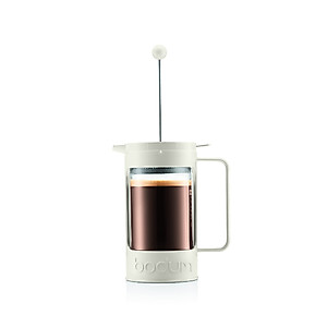 Bodum Bean French Press Coffee Maker with Coffee Grind Catcher, 34 Ounce, Black