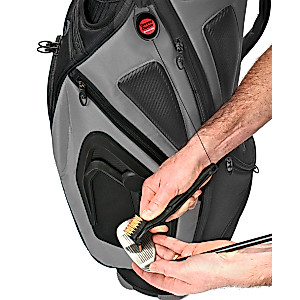 ProActive Sports Groove Doctor - Retractable Brush and Groove Cleaner for Golf Clubs and Cleats