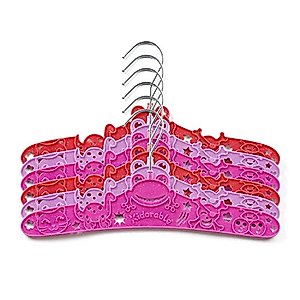 Kidorable Plastic Hanger Set for Girls