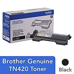 Brother Genuine Toner Cartridge, TN420, Replacement Black Toner, Page Yield Up to 1,200 Pages / 6-Toner Cartridges6