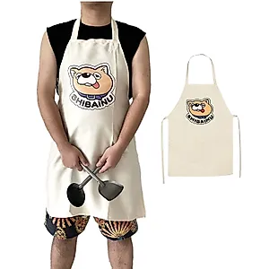 Way Of The Househusband Anime apron kitchen supplies dog avatar cosplay apron