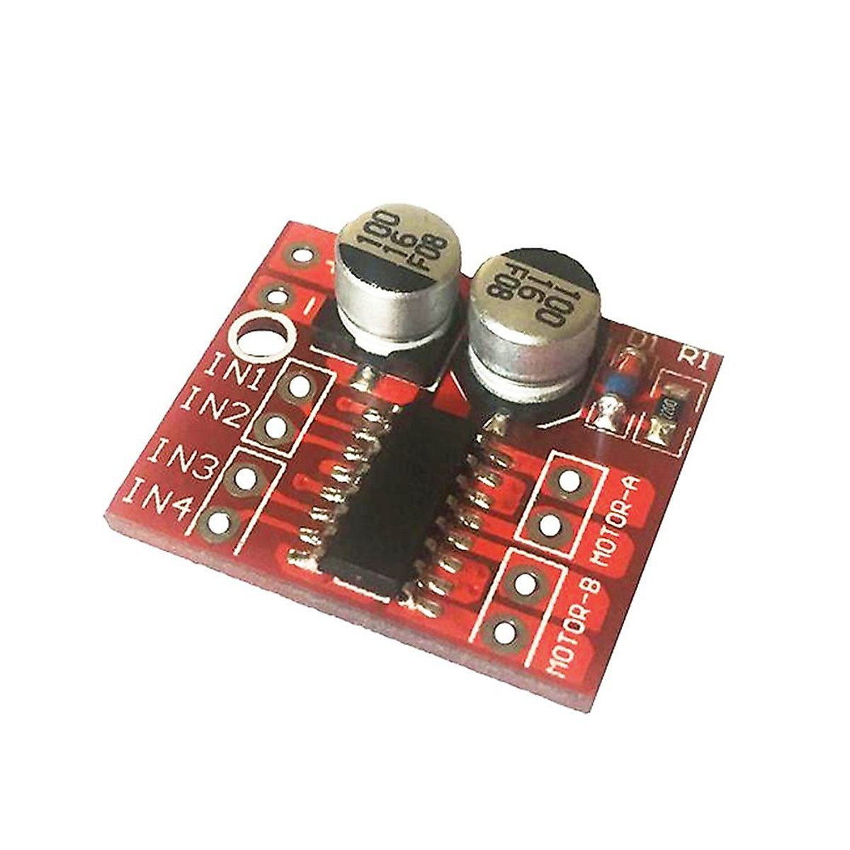 Aideepen 5pcs Dual H-Bridge DC Stepper 1.5A 2 Way DC Motor Driver Module Replace Stepper L298N for Smart Car Power