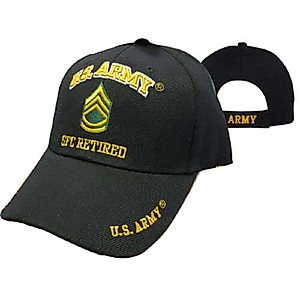 Flakita's Novelties Oficially Licensed US Army SFC Sergeant First Class Retired Hat Ball Cap Veteran