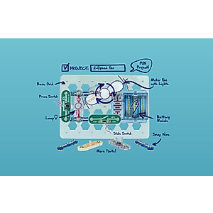 Snap Circuits Beginner, Electronics Exploration Kit, Stem Kit for Ages 5-9 (SCB-20)