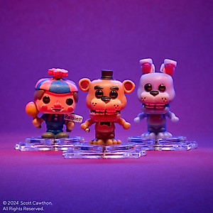 Funko Bitty POP! Five Nights at Freddy's (FNAF)- Freddy and A Surprise Mystery Mini Figure - 0.9 Inch (2.2 Cm) Collectable - Gift Idea - Cake Topper