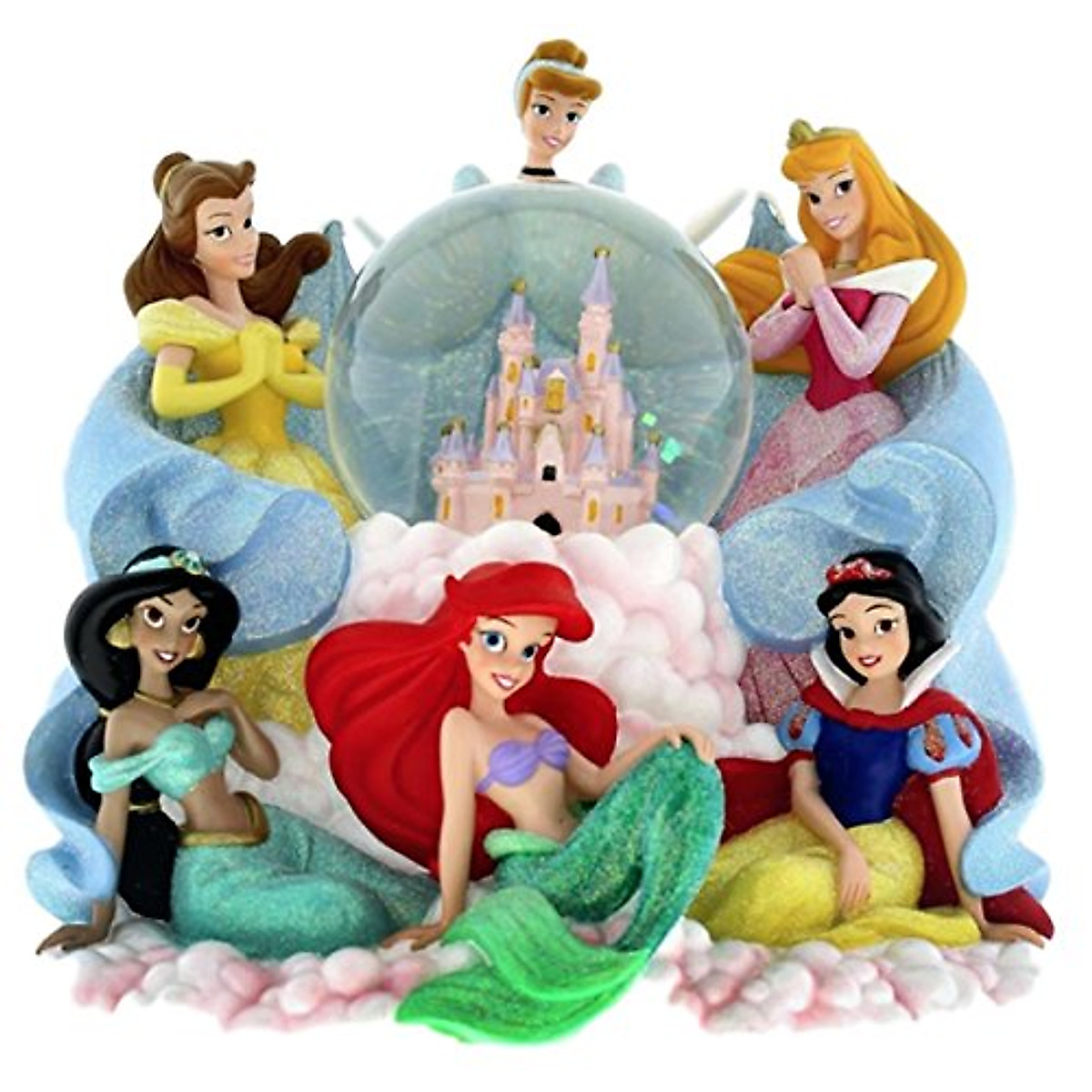 Disney Parks Princess Princesses Musical Snowglobe Snow Globe NEW
