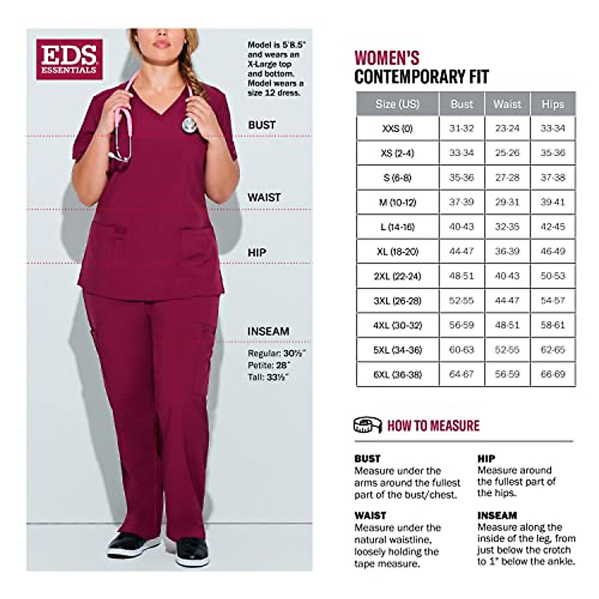 Dickies EDS Essentials Women Warm Up Scrubs Jacket Snap Front DK305, S, Black