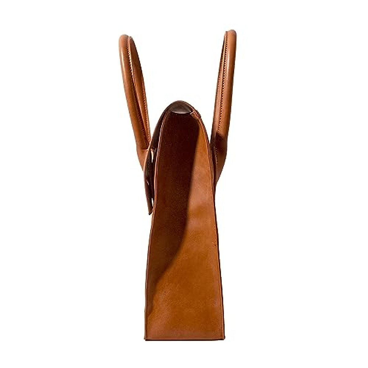 Wine Tote Carrier Bag | 2 Bottle - Vegan Leather, Soft Suede Interior Pouch with Divider - Great for Travel, BYOB, Wine Tastings, Parties, Gifts, Hygge