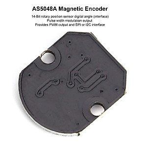 Fafeicy 1 PCS AS5048A Magnetic Encoder, Stepper Encoder Magnetic PWM/Serial Peripheral Interface Port Module PWM Controller 5V DC Angle Accuracy 0.05° (1)