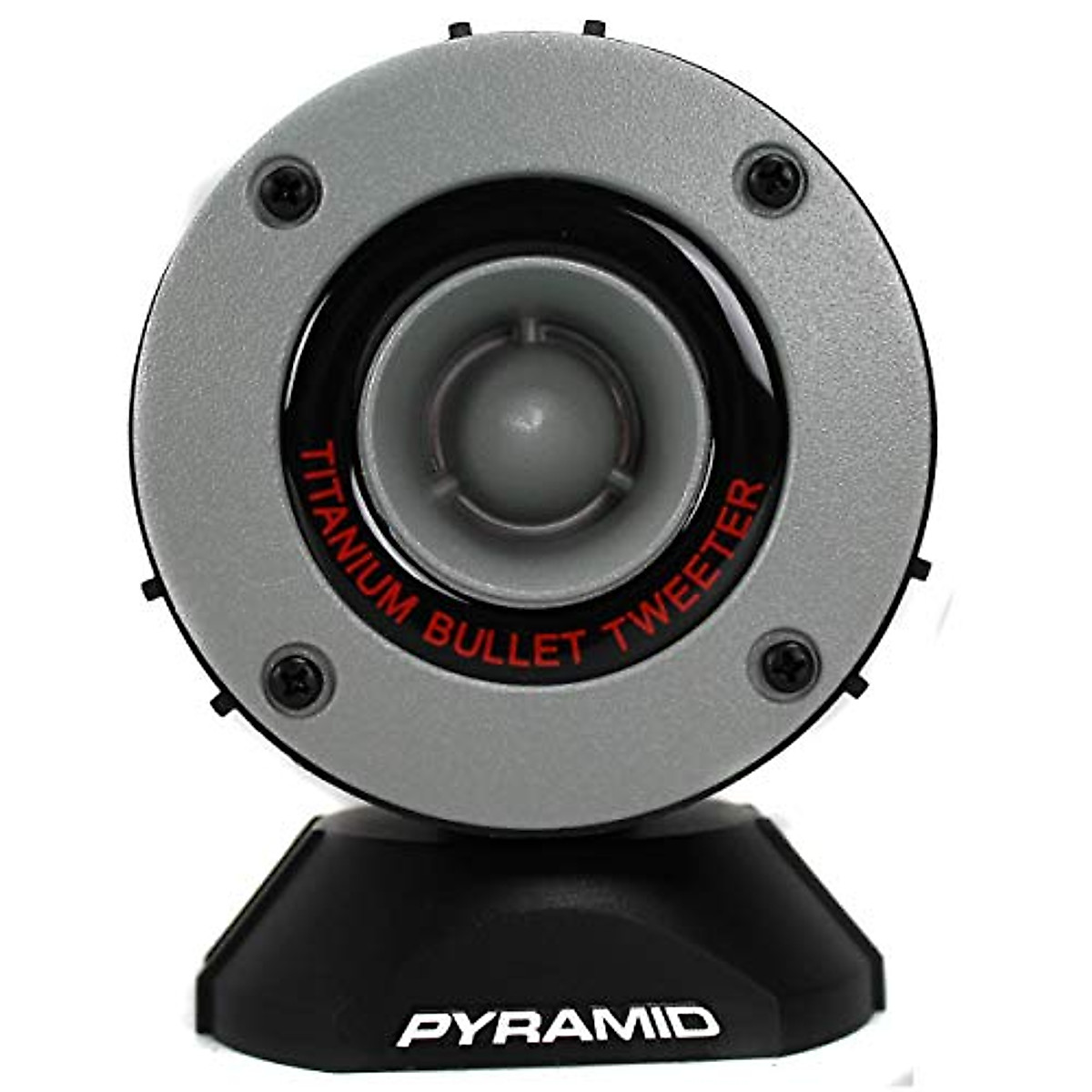 Pyramid TW28 3.75" 600W Super Car Audio Horn Bullet Aluminum Tweeters
