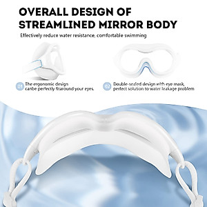 Zsling Swim Goggles,G1 SE Swimming Goggles Anti-fog for Men Women Adults Youth Anti Fog No Leak Clear Wide Vision Goggles for Eyelash Extensions (Clear Lens Black Frame)