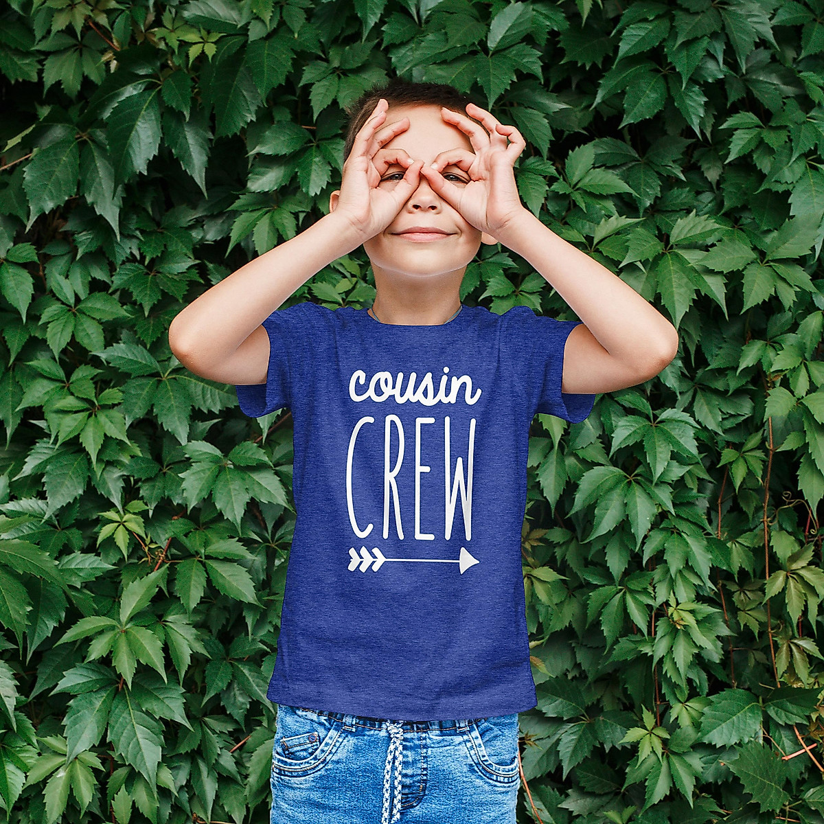 Cousin Crew Arrow T-Shirts and Bodysuits for Baby and Toddler Boy and Girls Fun Family Outfits Vintage Royal Shirt