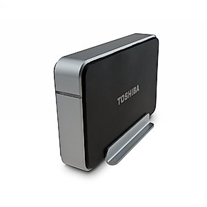 Toshiba 1 TB USB 3.0 External Hard Drive PH3100U-1E3S (Black/Silver)