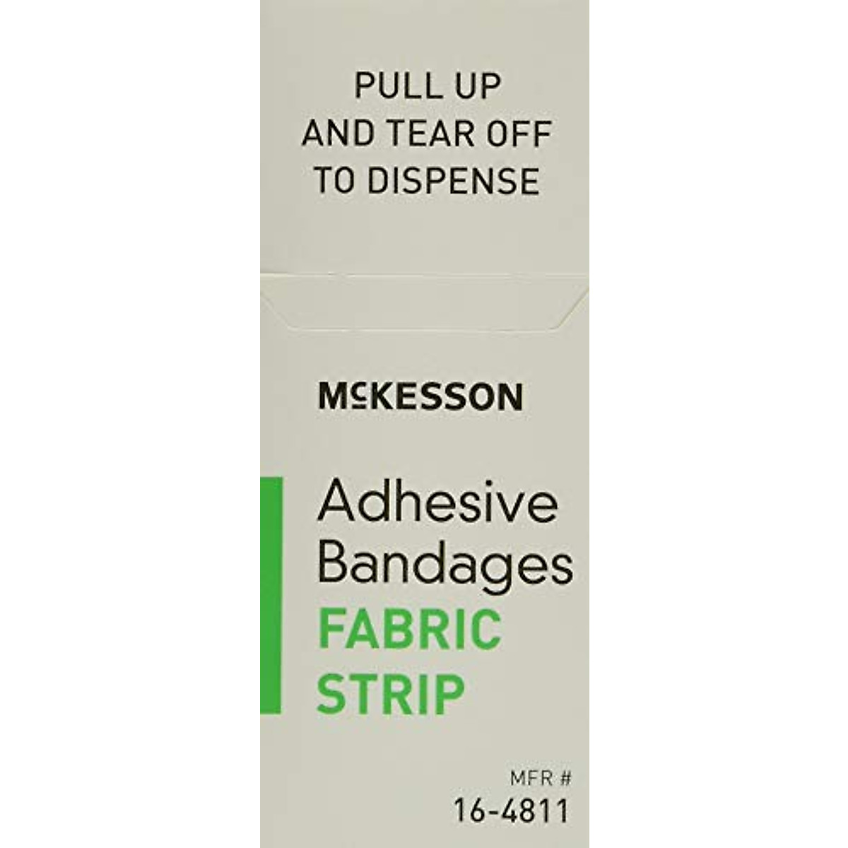 McKesson Adhesive Bandages, Sterile, Fabric Strip, 1 in x 3 in, 100 Count, 3 Packs, 300 Total