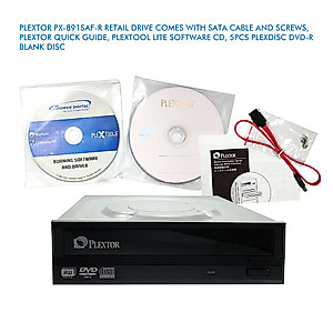 Digital Plextor PlexWriter PX-891SAF-R 24X SATA DVD +/- RW Dual Layer Burner Drive (Retail Pack)