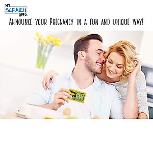 My Scratch Offs 5 Cards Adult Scratch Off Lotto Fake Triple Your Luck Lottery Tickets for Pregnancy Announcement