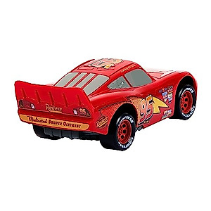 Mattel Disney and Pixar Cars Moving Moments Toy Car with Moving Eyes & Mouth, Lightning McQueen Race Car, 7 inches Long (Amazon Exclusive)