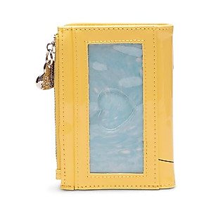 Betsey Johnson Spin Me Bifold Wallet, Yellow