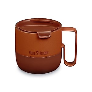 Klean Kanteen Rise 14oz Mug - Stainless Steel with Flip Lid - Autumn Glaze