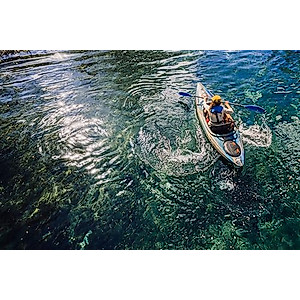 Pelican Argo 100XR - Premium Sit-in Recreational Kayak - Lightweight one Person Kayak - 10 ft - Cosmos