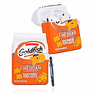 Compatible with Airpods Cases, Cute 3D Soft Silicone Cartoon Cool pods Case, Shockproof Protective Funny Cover Shell Skin Gift for Kids Boys Girls Teens Women Compatible with Airpods 2 case