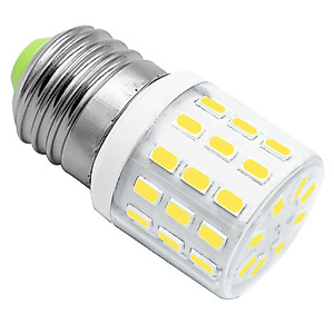 TRIJZHOU LED AC 100-265V 3.5W Replacement KEI D34L Refrigerator Light Bulb 40W Halogen Equivalent E26 Appliance Daylight White 6000K 600Lm 4W T10 Freezers Medium Base Pack of 1