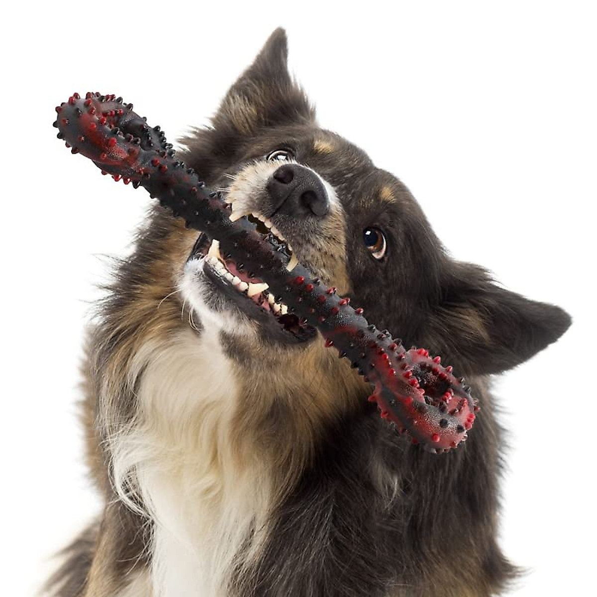 AMOMI PET Dog Toys for Aggressive Chewers Large Dog Toys with Convex Design Natural Rubber Tug-of-war Toy for Energetic Dogs Medium Large Dogs Tooth Clean