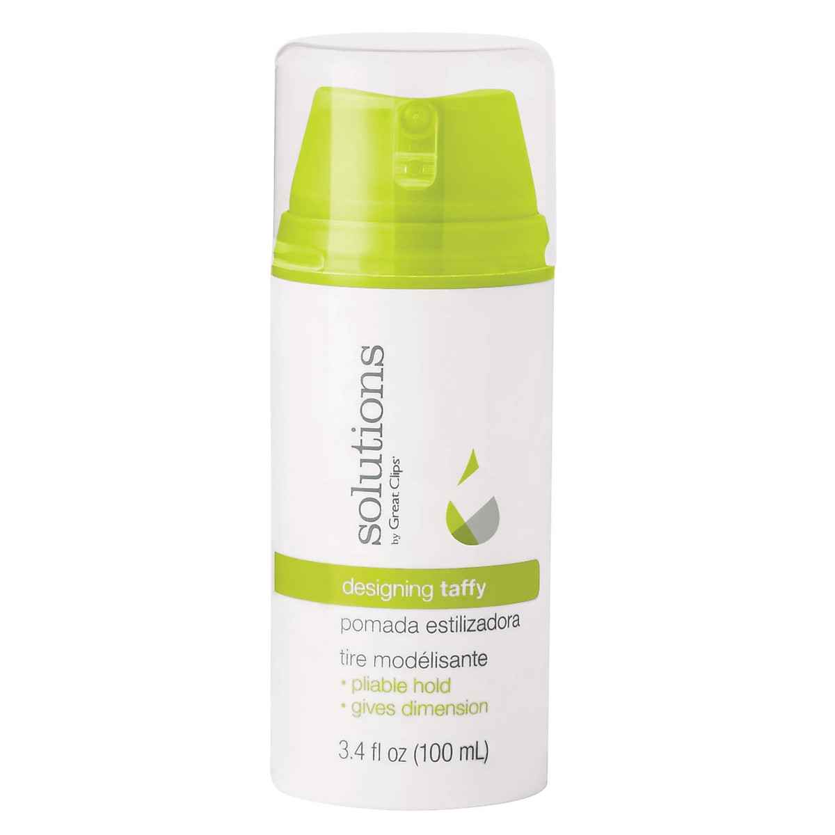 GREAT CLIPS Solutions Designing Taffy 3.4oz | Styling Cream | Pliable Hold with High Shine | Works in Dry or Wet Hair