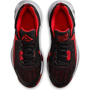 Nike Giannis Immortality 2 Men's Basketball Shoes, Black/University RED-Wolf Grey, 11 UK