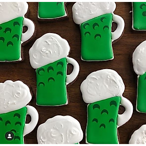 Beer Mug Cookie Cutter 4 Inch - Made in the USA – Foose Cookie Cutters Tin Plated Steel Beer Mug Cookie Mold