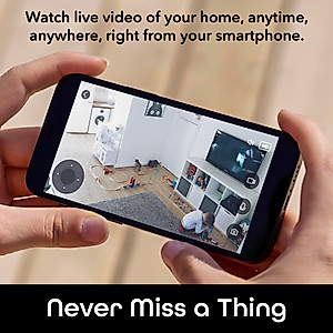 Scope 1080p HD Smart Auto-Tracking Security Camera, White