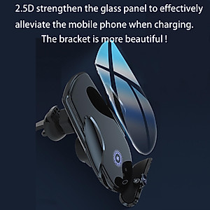 Car Phone Holder Compatible with Toyota Corolla 2019-2023 Screen Navigation Bracket Magnetic New Wireless Charging Rack Air Vent Cell Phone Stand Clip Automobile Mount Accessories (Black)