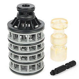 New Upgraded WS1 Interior Parts Kit Replacement for Clack, Include Downflow Piston V3011, Brine Regenerant Piston V3174, Spacer Stack V3005, For Clack WS1 Water Softener/Filter Control Valve