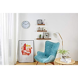 Kiera Grace kieragrace KG Maine Floating Shelves-Golden Oak, 12", 16", 24", Set of 3 Wall Organization