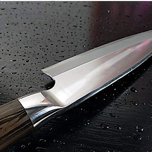 Japanese Sushi Deba Knife for Left Handed German steel (180mm)