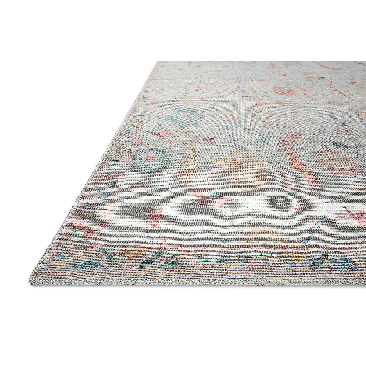Loloi II Elysium Collection ELY-01 Pebble/Multi 8'-6" x 11'-6" Area Rug