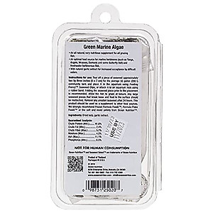 Ocean Nutrition Seaweed Selects Green Marine Algae Fish Food 4-Sheets 0.4-Ounces (12 Grams)