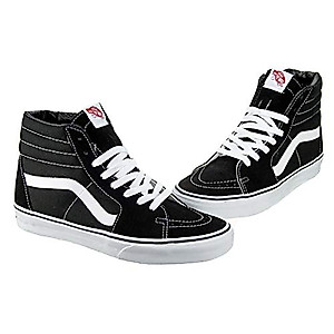 Vans SK8-Hi(tm) Core Classics, Black/White, 6.5 D(M) US Men/8 Women