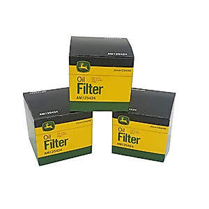 John Deere Original Equipment Package of Three Oil Filters - AM125424 (3)