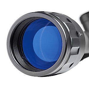 Pinty 6-24x50 AO Rifle Scope Rangefinder Illuminated Optics with Free Mount