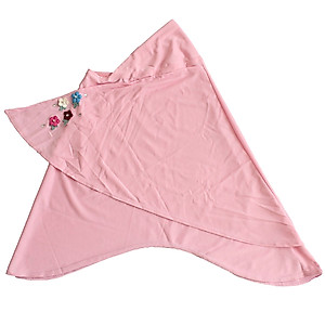 Modest Beauty One piece Baby Kids Muslim Islamic Scarf Hijab for 3-8 Years Old Little Girls Ready to Wear