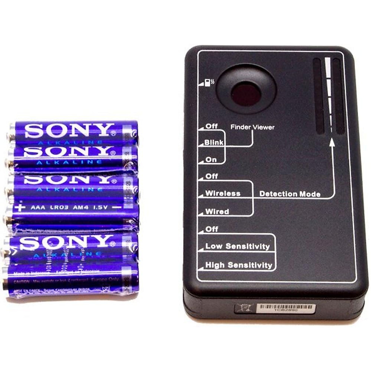 KJB RD-30 LawMate Pocket RF Detector, 3 Modes of Detections, Quickly Finds Hidden Cameras Using The Hidden Camrea Lens Finder, Can Detected Wired Cameras, Low and High Sensitivity