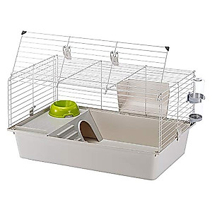 Cavie Guinea Pig Cage & Rabbit Cage | Pet Cage Includes ALL Accessories to Get You Started & a 1-Year Warranty