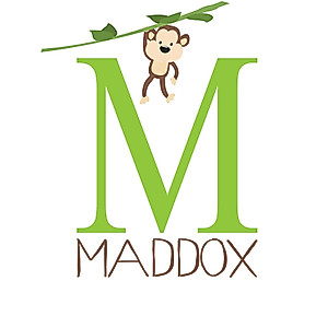 Personalized Safari Love Animals Nursery Art Decor Set of 4 - Monkey, Zebra, Leopard and Lion - Gender Neutral Jungle Baby - Multiple Sizes