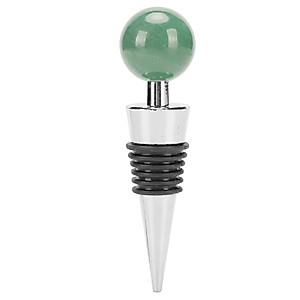 Decorative Wine Stopper Quartz Crystal Wine Bottle Stopper Beverage Stopper Bottle Stopper Corks for Wine Reusable Wine Stopper for Gift Bar(#3)