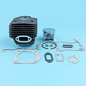 Laliva tools - 50mm Cylinder Piston Gaskets Kit For HUSQVARNA 268 268K 268XP 61 Chainsaw # 503 61 10 71 Crancase Muffler Carburetor Set